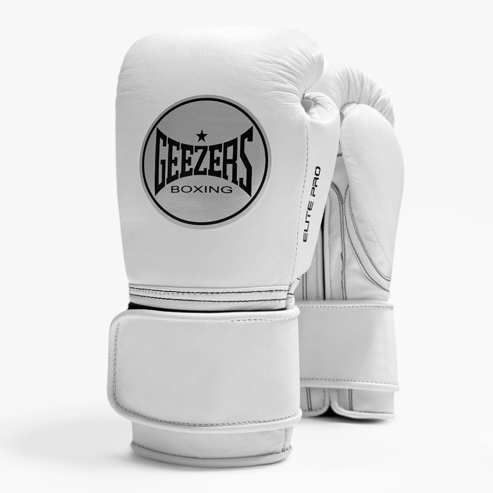 Geezers Elite Pro Training/Sparring Gloves 2.0 - Velcro – Legacy Boxing ...