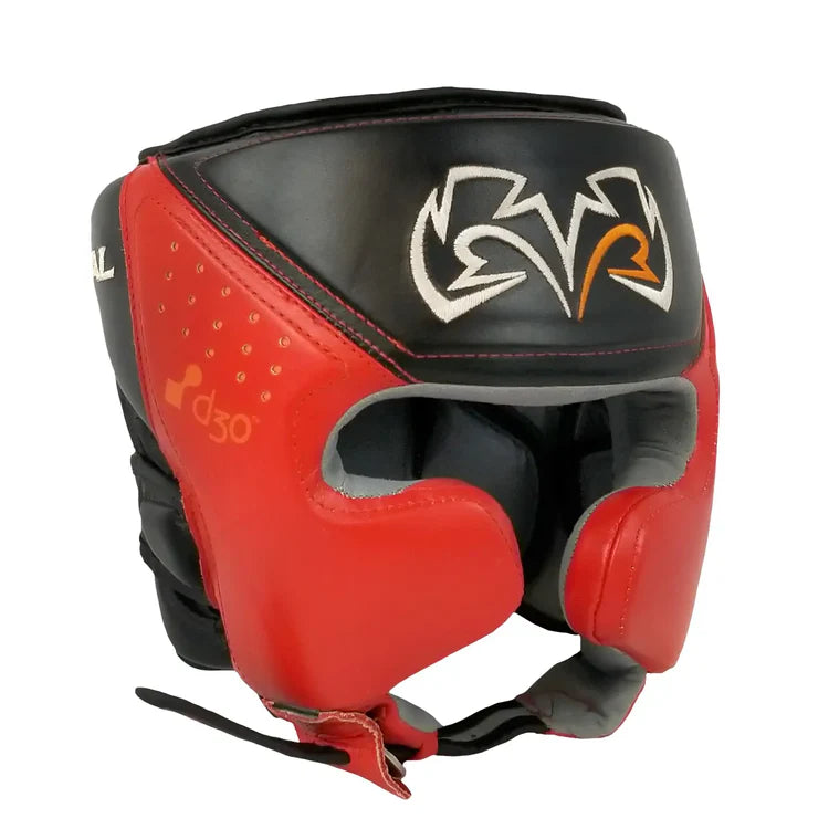 Rival RHG10 Intelli-Shock Headgear - Red & Black